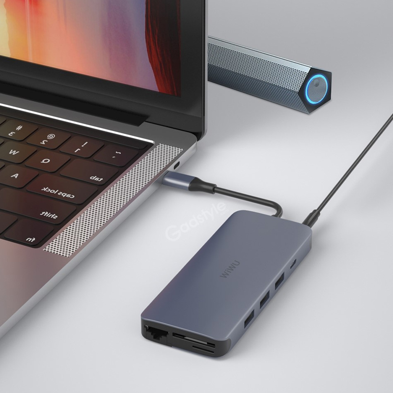 Ajwah Tech - WiWU LINKER 12 IN 1 PRO USB-C HUB